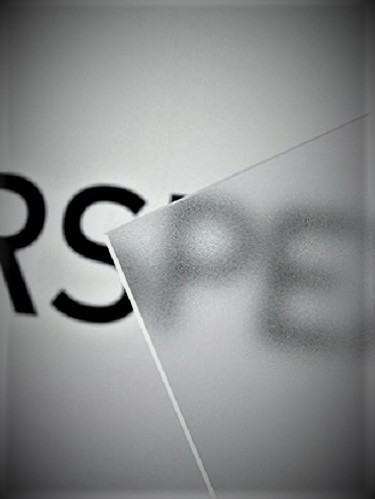 Textured Perspex sheet